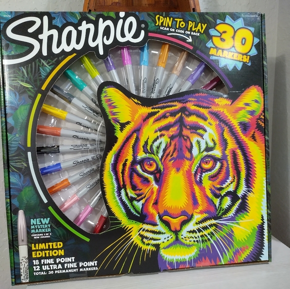Sharpie | Art | 3 Sharpie Permanent Markers Fine Point Limited Edition ...